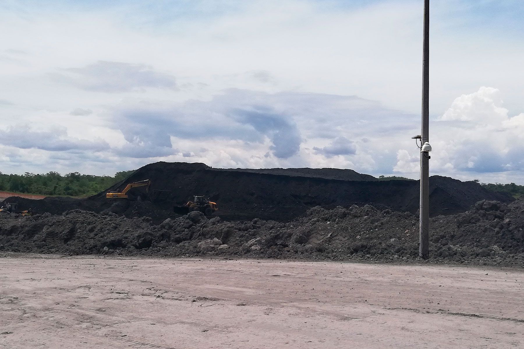 Mining air pollution monitoring network - Kunak