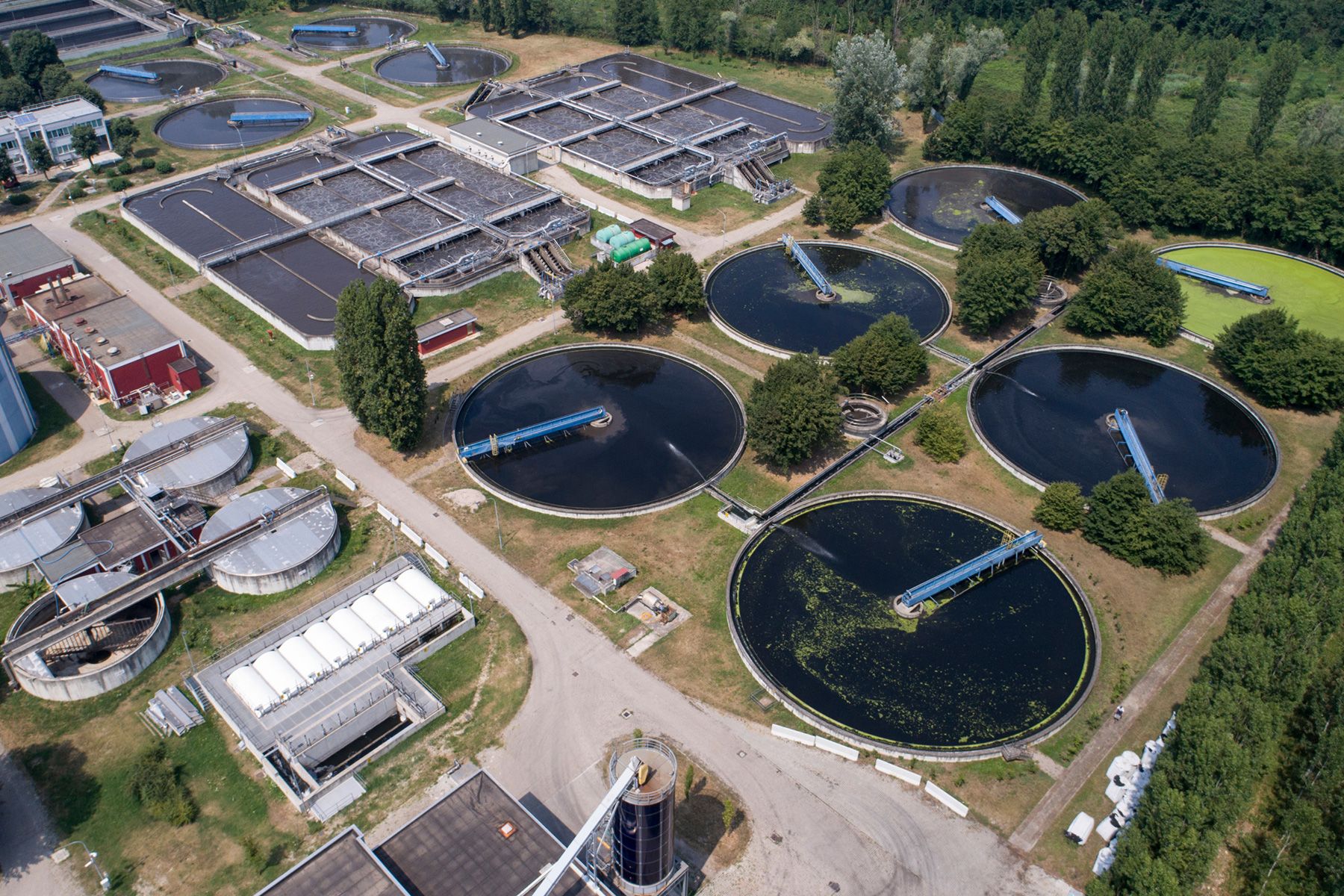 Environmental monitoring and odour control in WWTP - Kunak
